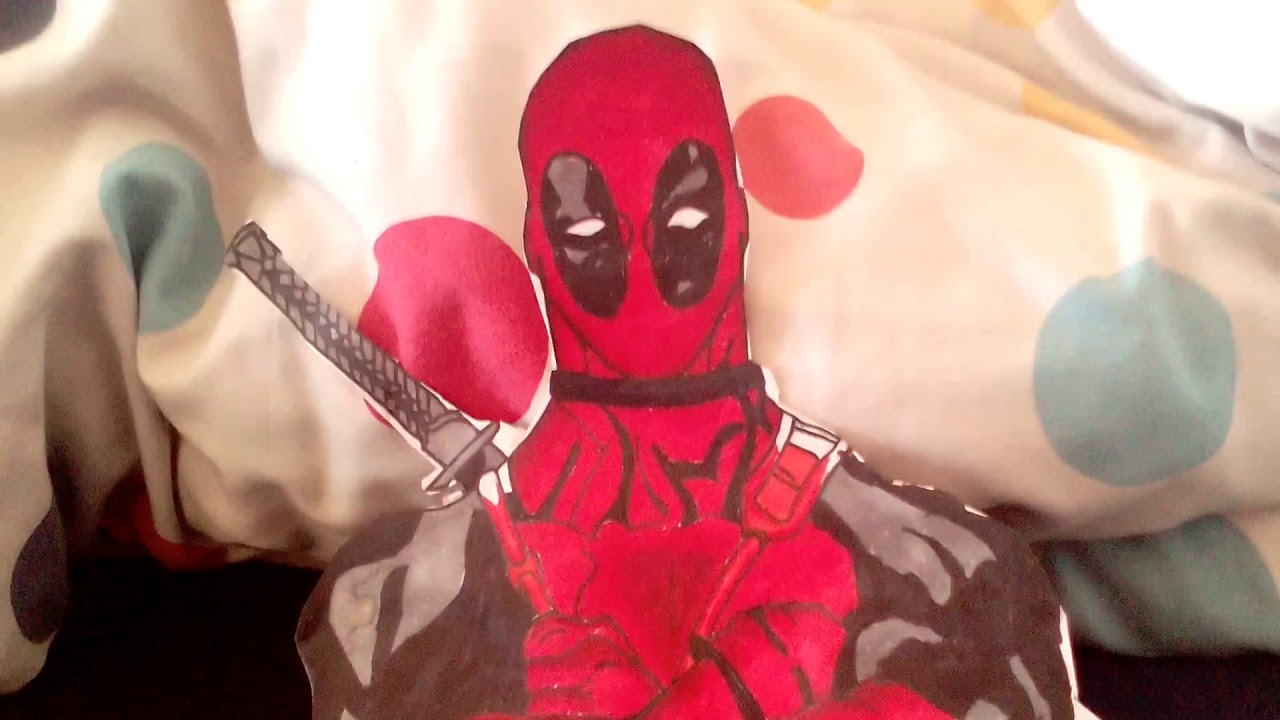 My Cool Deadpool Drawing WITH Shading! - YouTube