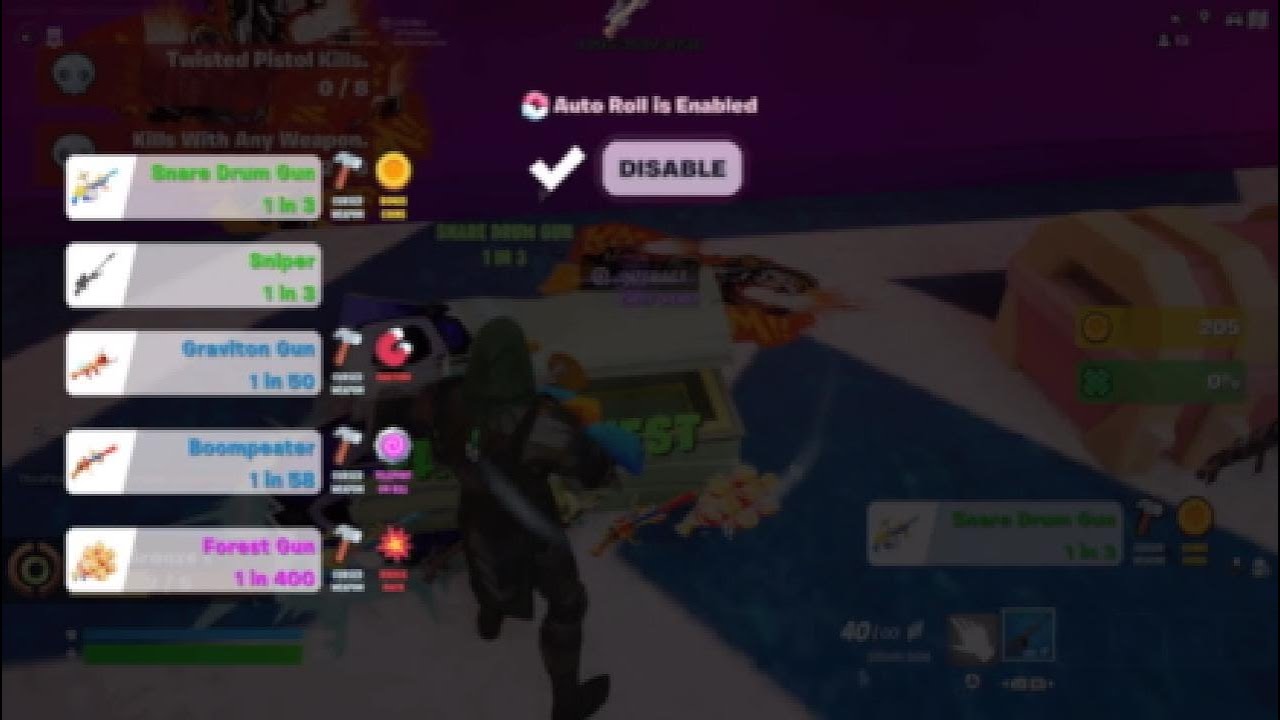 Trying cursed weapon rng !!! - YouTube