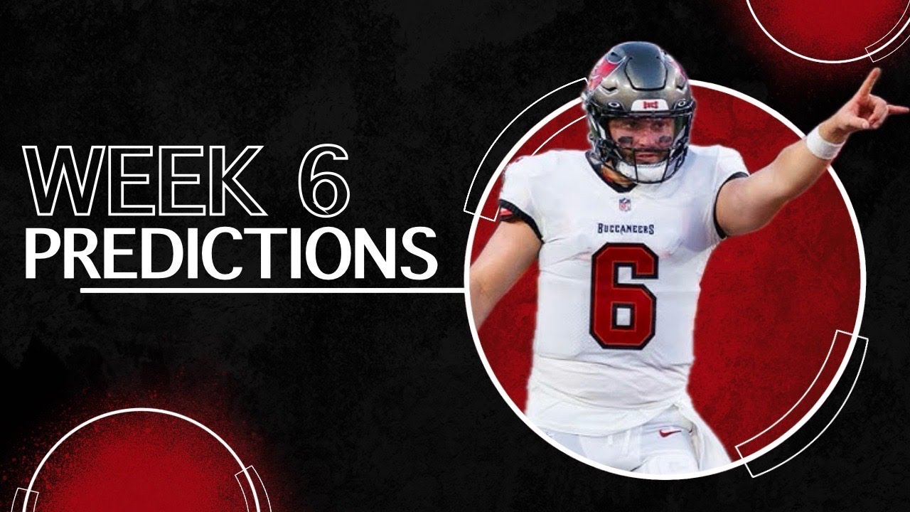 Week 6 NFL Picks & Predictions for EVERY GAME - YouTube