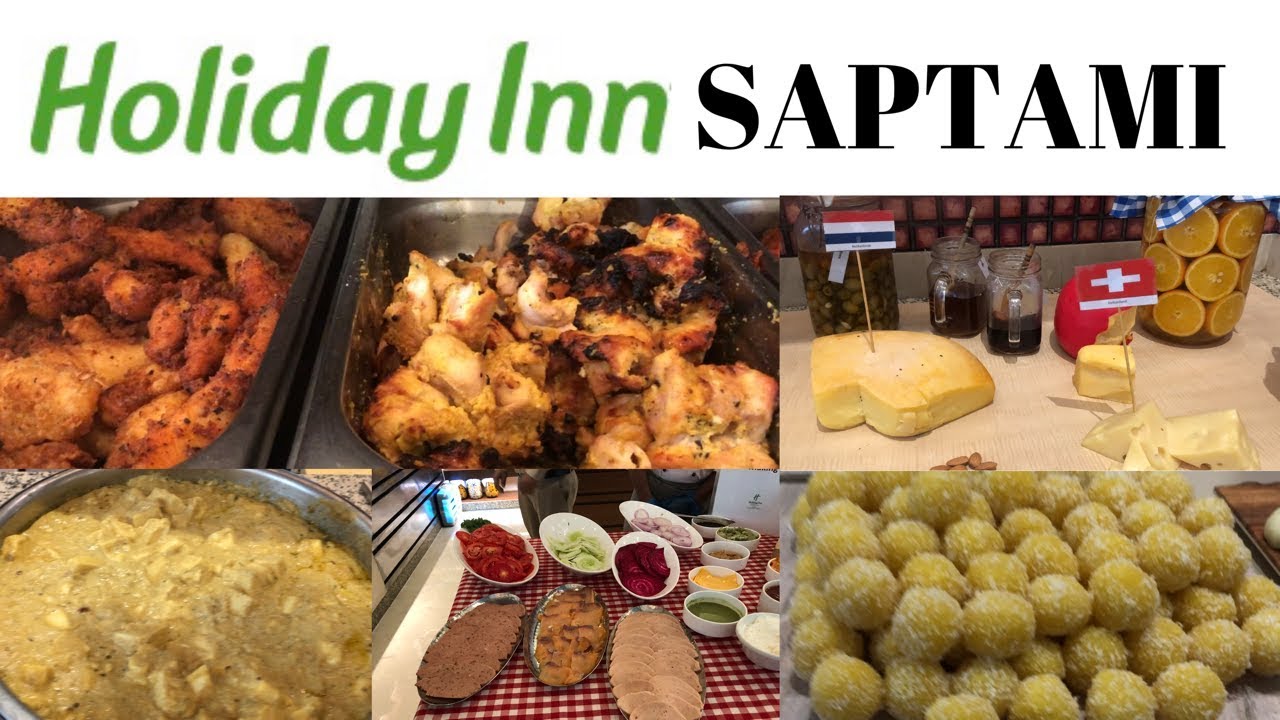 Holiday Inn Mumbai Buffet Lunch at Saptami - YouTube