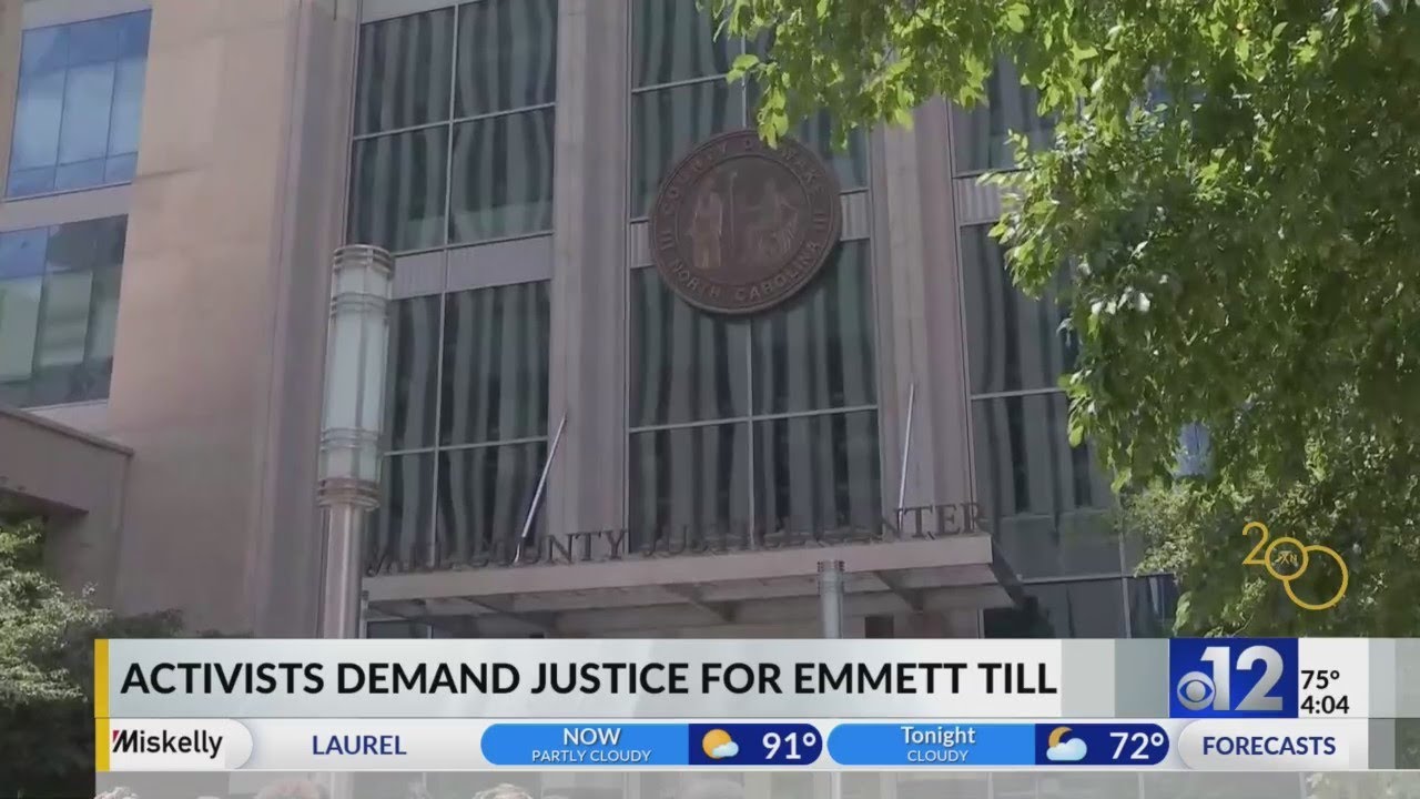 Activists demand justice for Emmett Till after discovery of warrant ...