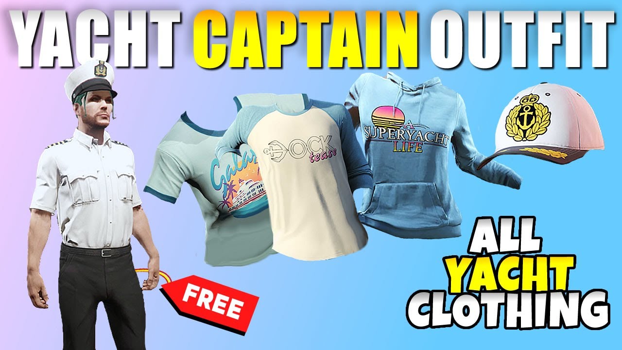 GTA 5 Online How to Unlock Yacht Captain Outfit & All Superyacht Life ...