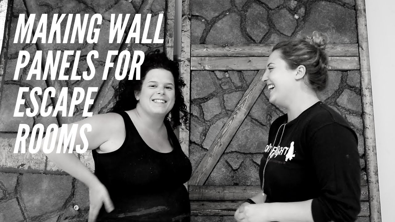 DIY Escape Room Walls - YouTube