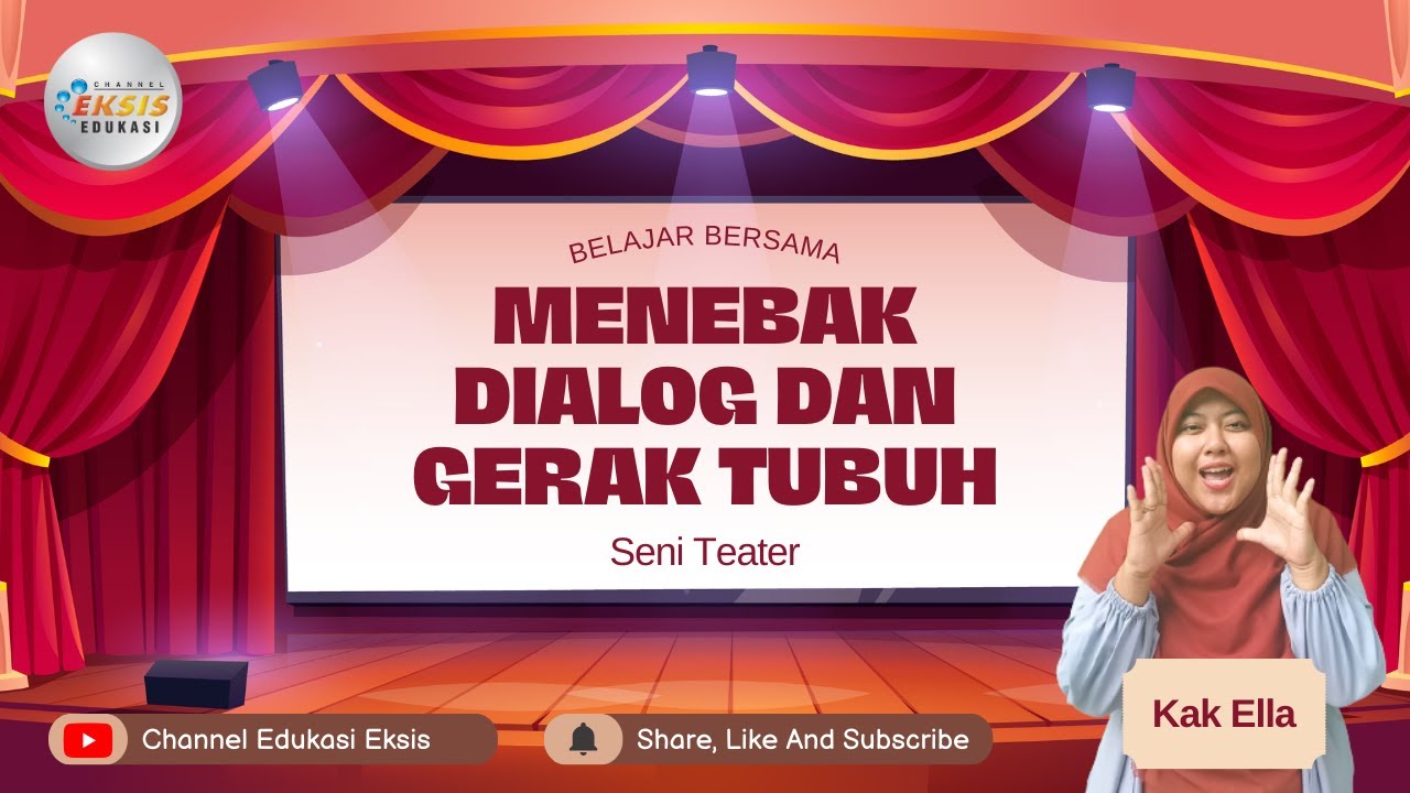 "Menebak Dialog dan Gerak Tubuh" (Seni Teater) - YouTube