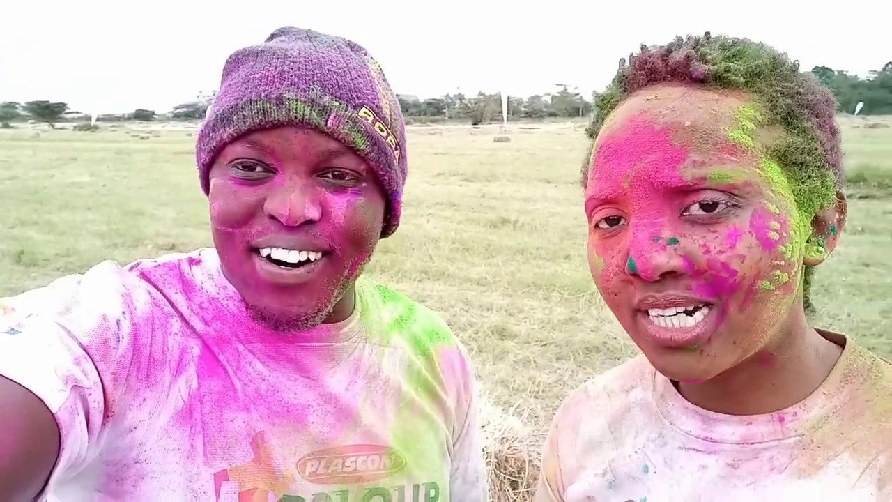 ATTENDING THE KENYA COLOUR RUN (FEST) 2019 - YouTube