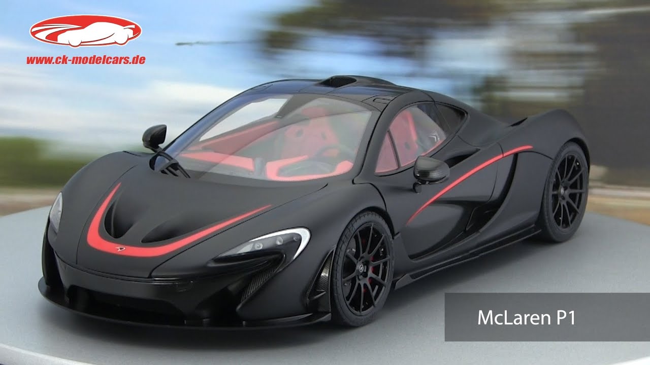 Mclaren P1 Black And Red