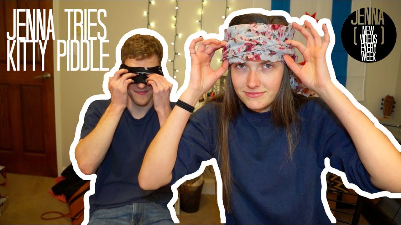JENNA TRIES KITTY PIDDLE - YouTube