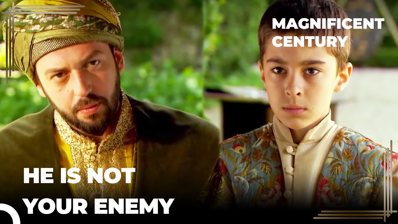 When Little Mustafa Gets Jealous of Ibrahim | Magnificent Century - YouTube