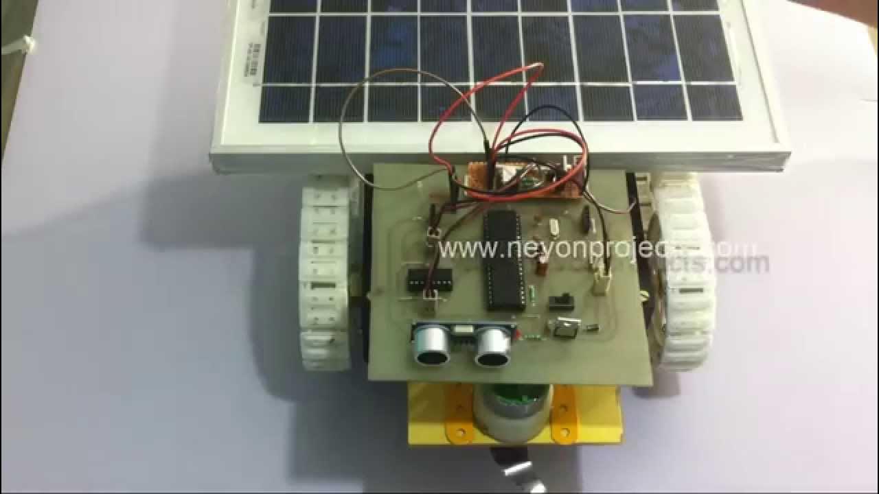 Fully Automated Solar Grass Cutter - YouTube