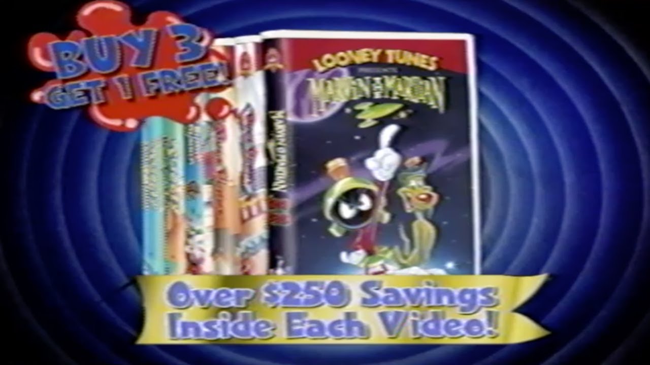 LOONEY TUNES COLLECTION (2000) VHS trailer previews [Rip / Digitization ...