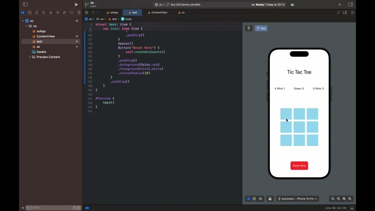 Tic-tac-toe (โอเอกซ์) with SwiftUI EP 2 - YouTube