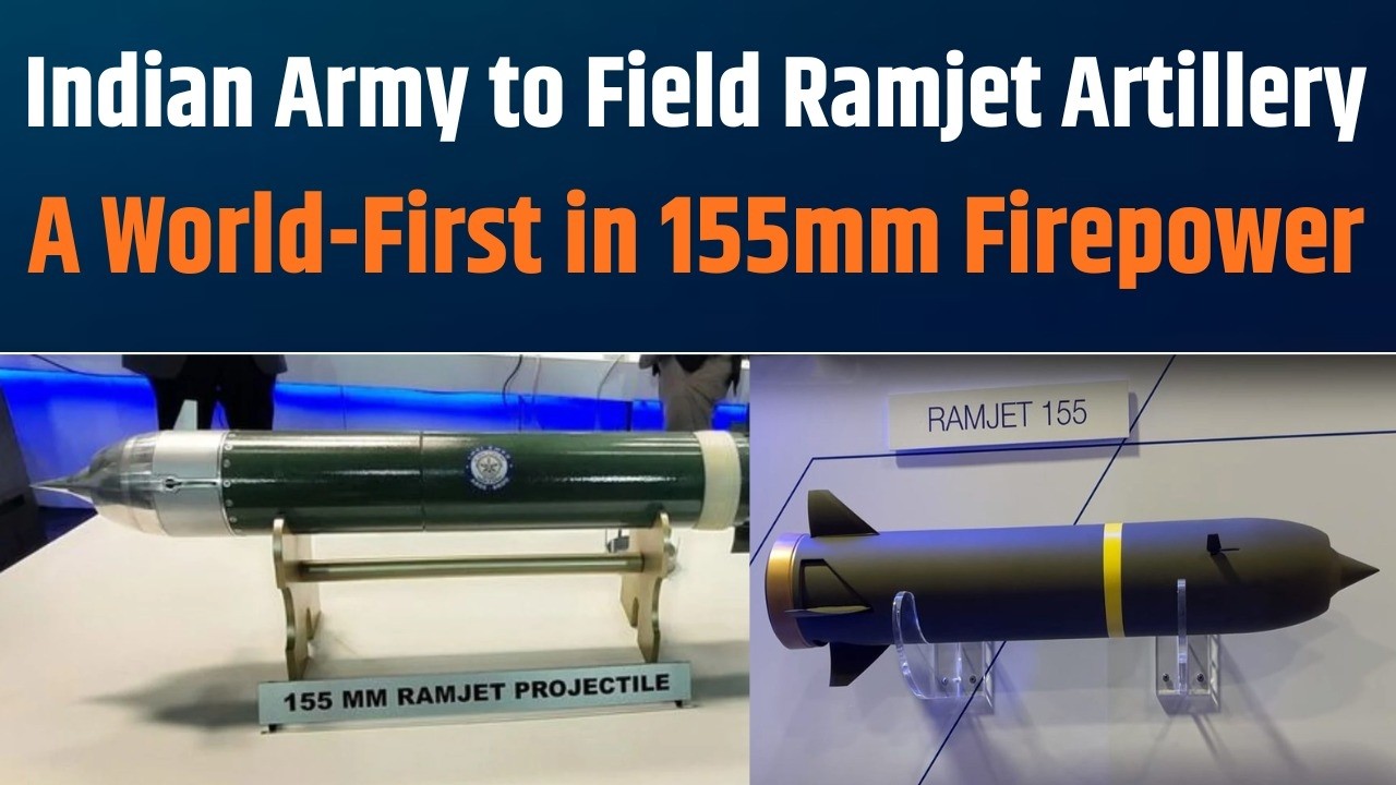 Ramjet Artillery Shells: India’s Next Big Defence Breakthrough - YouTube