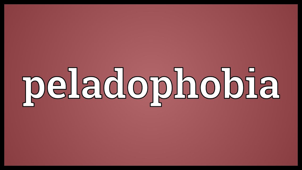 Peladophobia Meaning - YouTube
