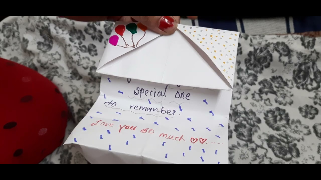 Pull out greetings - YouTube