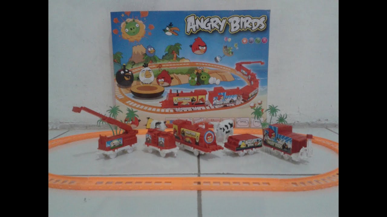 Angry Birds Train Toys - YouTube