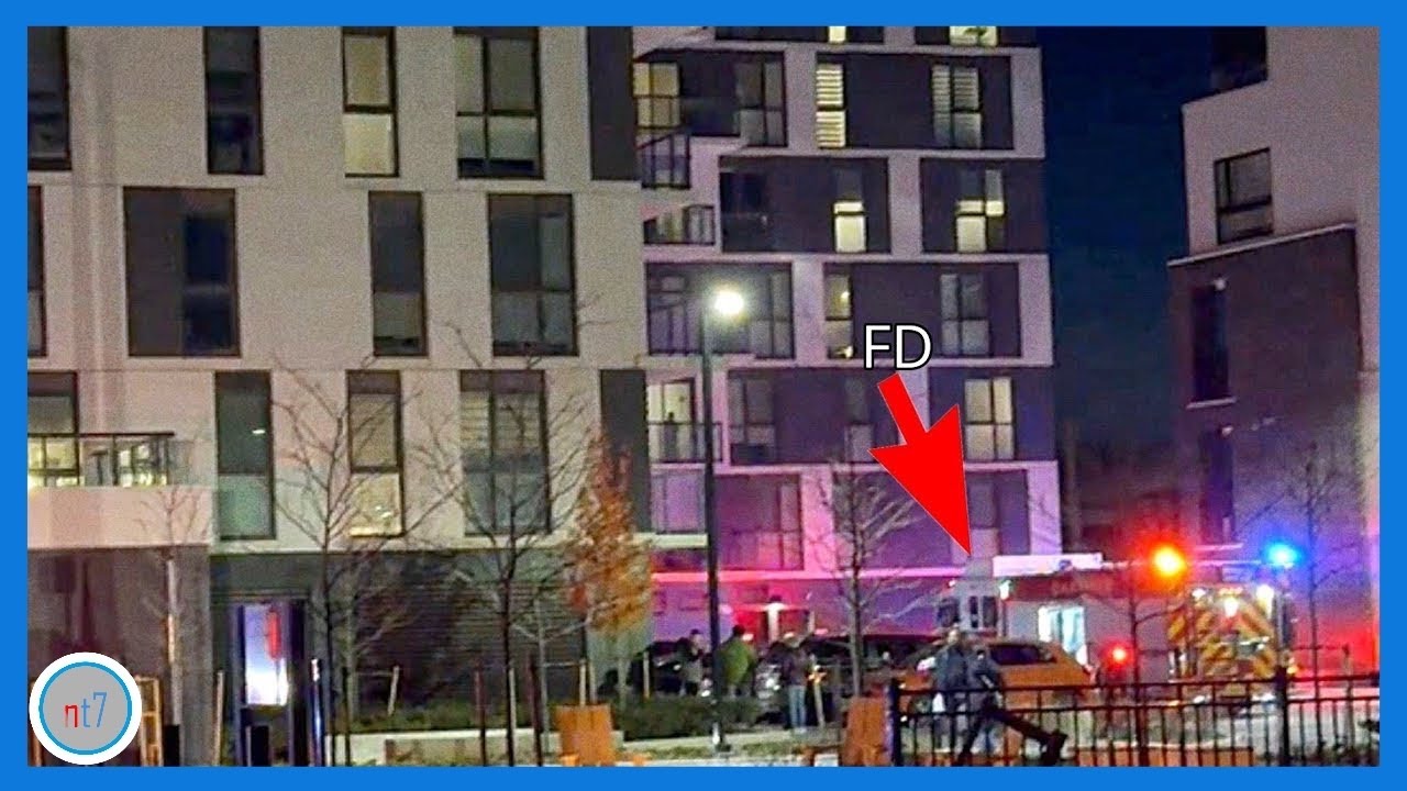 Fire Alarm Drama: Lights Flashing, Firefighters Investigate False Alarm ...