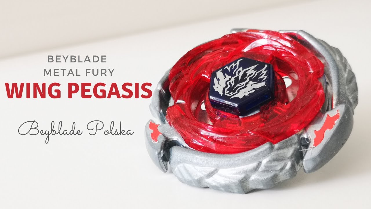 Wing Pegasis 90WF polska recenzja Beyblade Metal Fury 4D PL pegasus BB ...