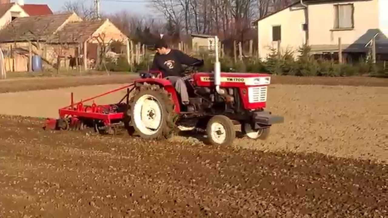YANMAR YM 1700 tavaszi kombinátorozás (kompaktor) =1= - YouTube