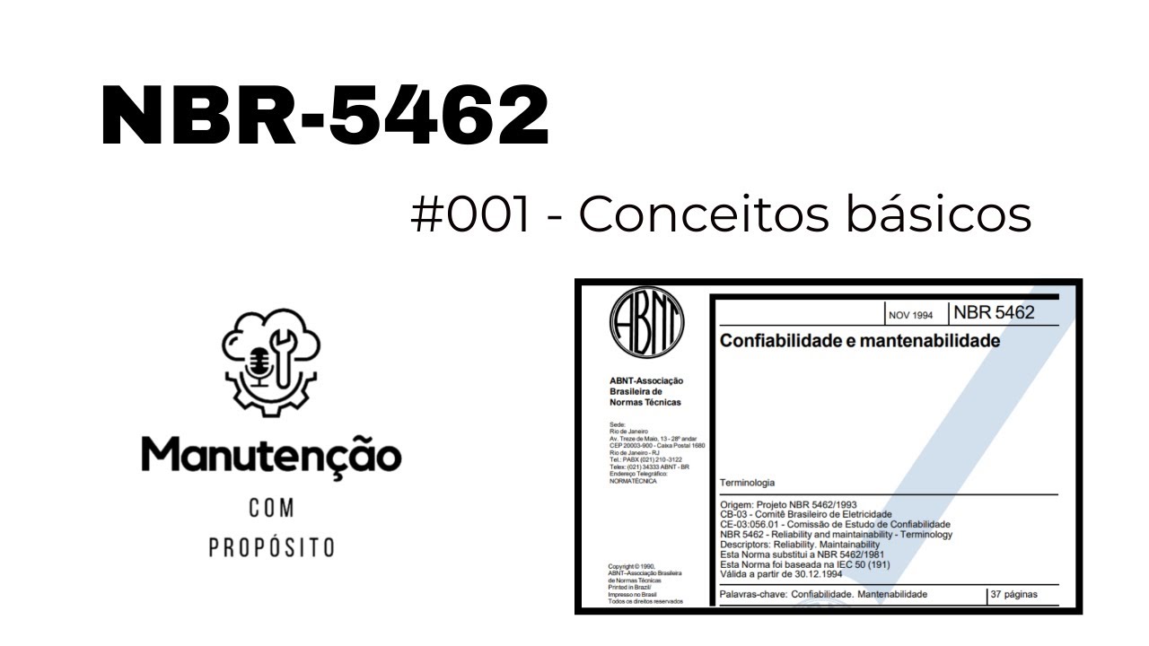 NBR 5462 - #001 - Conceitos básicos - YouTube