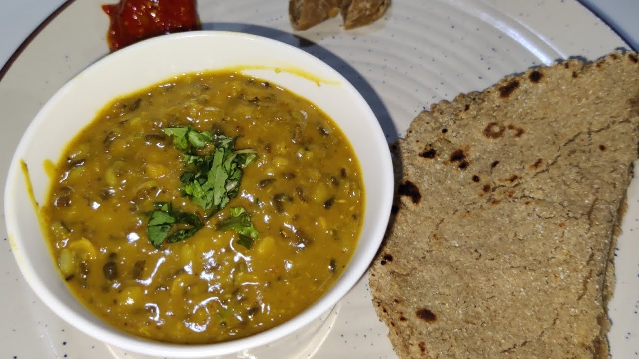 Udat Chana Dal and Jowar Roti For Warm Winters - YouTube