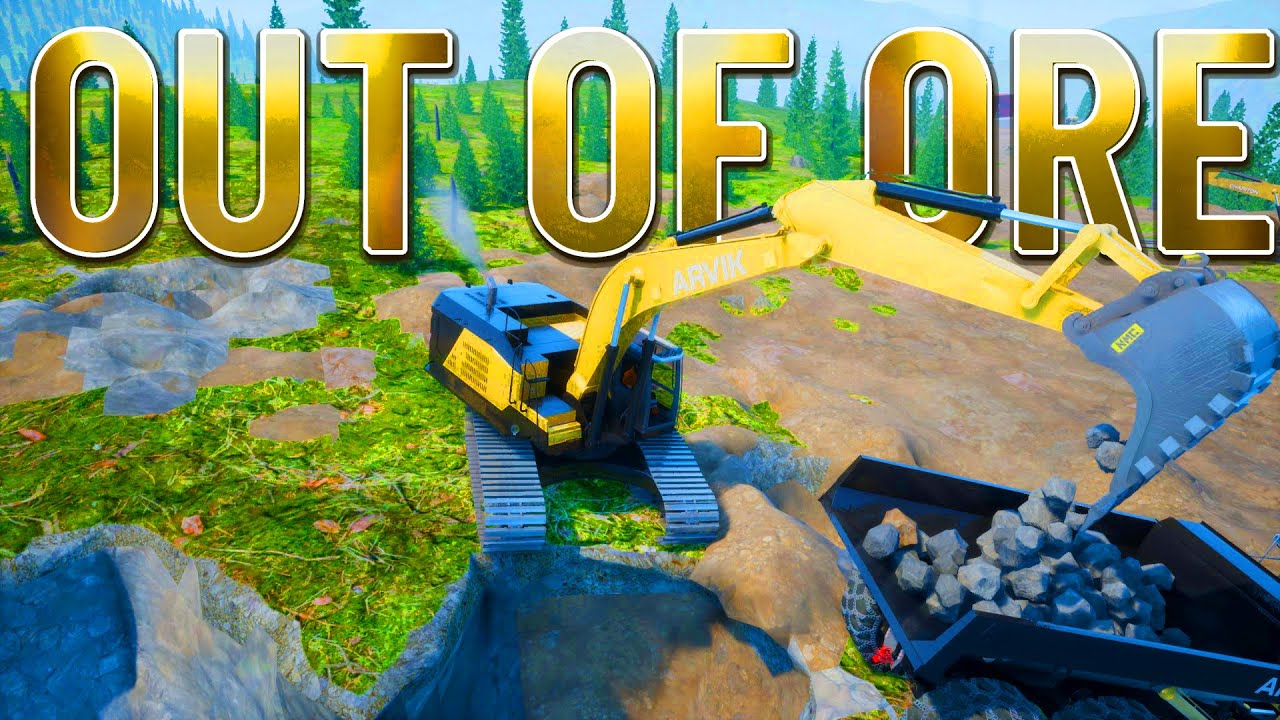Out of ore | live stream Cut down Time lapse - YouTube