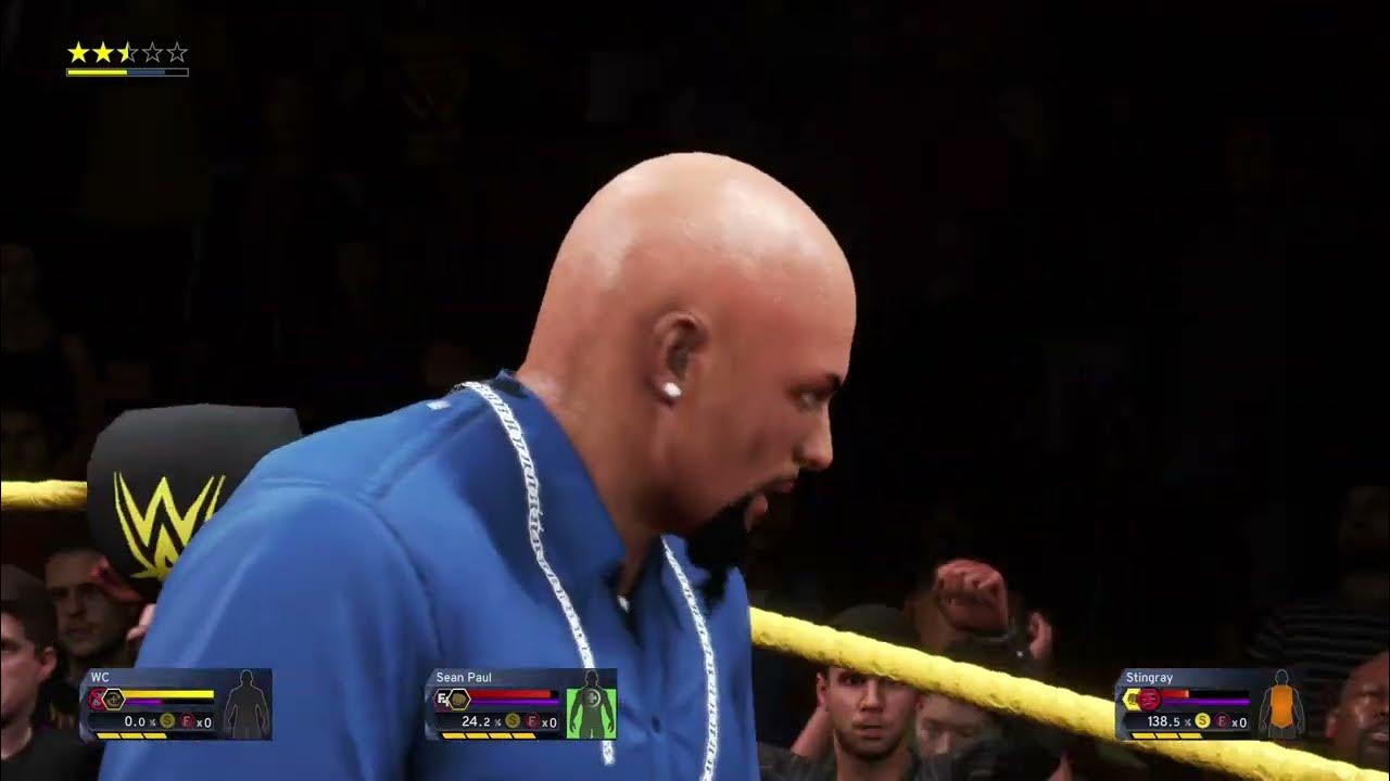Def Jam Wrestling 2K20 - WC / Sean Paul / Nyne / Stingray - YouTube