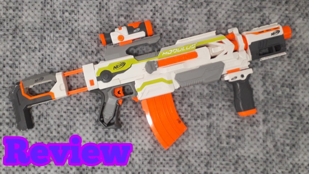 nerf modulus ecs-10 review - YouTube