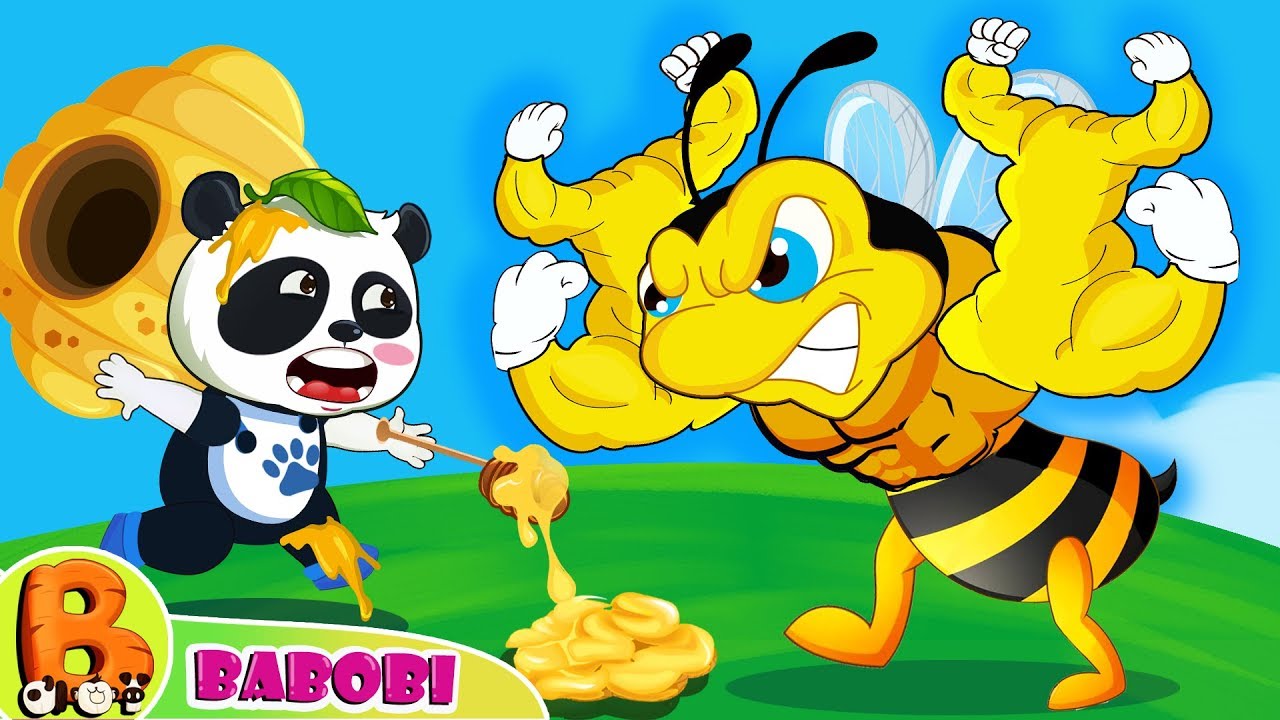 BaBoBi Rescue Team 🐼 Episode: Mission To Rescue Bee 🐒 Video For Kids 🐷 ...