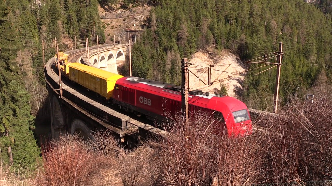 Semmeringbahn 2019 Winter - YouTube