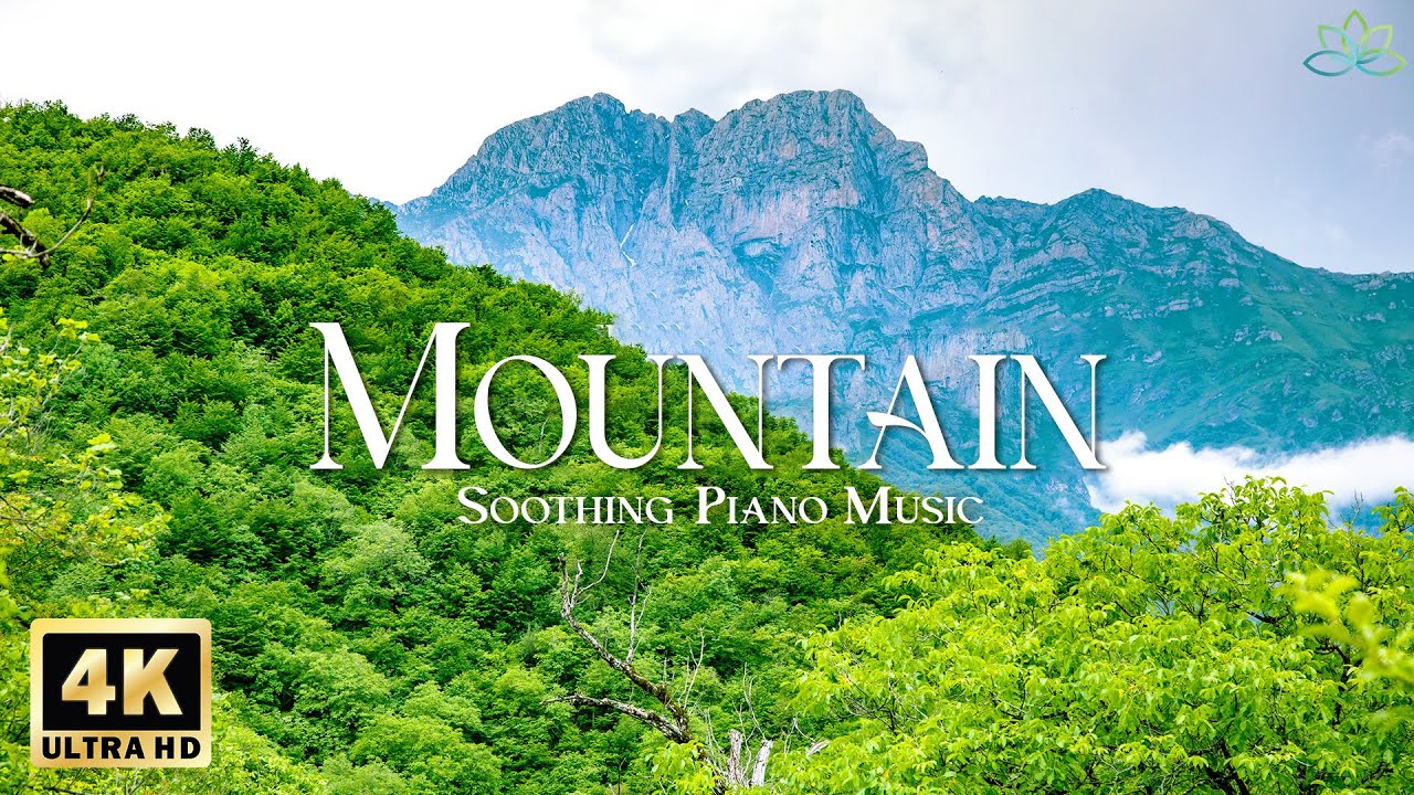 4K Drone Nature Film with Insprising Music - Travel Spring Mountain ...