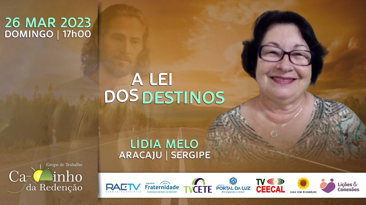 A LEI DOS DESTINOS com Lídia Melo/SE - YouTube