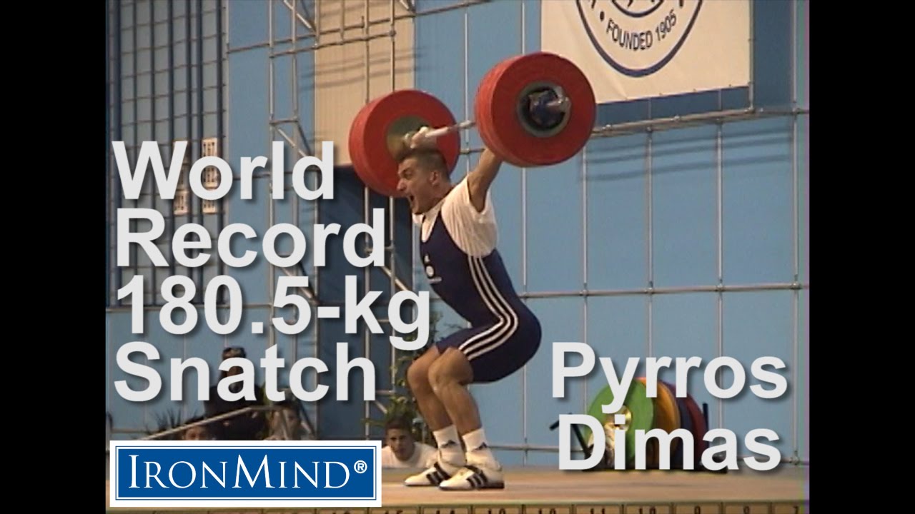 IronMind Big Lift Series: Dimas 180.5-kg WR Snatch - YouTube