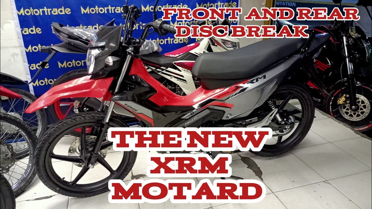 THE NEW HONDA XRM MOTORD - YouTube