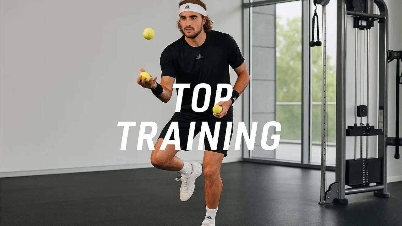 Stefanos Tsitsipas: The Most Intense Tennis Training Ever - YouTube