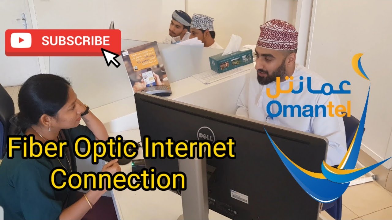 Omantel Fiber Optic High Speed Internet - YouTube