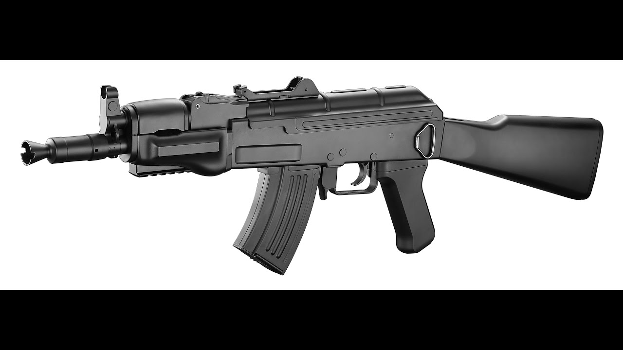 Reviewing the AK47 Airsoft Gun by Gunslinger - YouTube