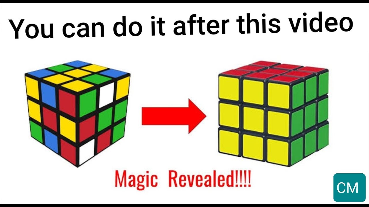 Rubik's Cube magic revealed - YouTube