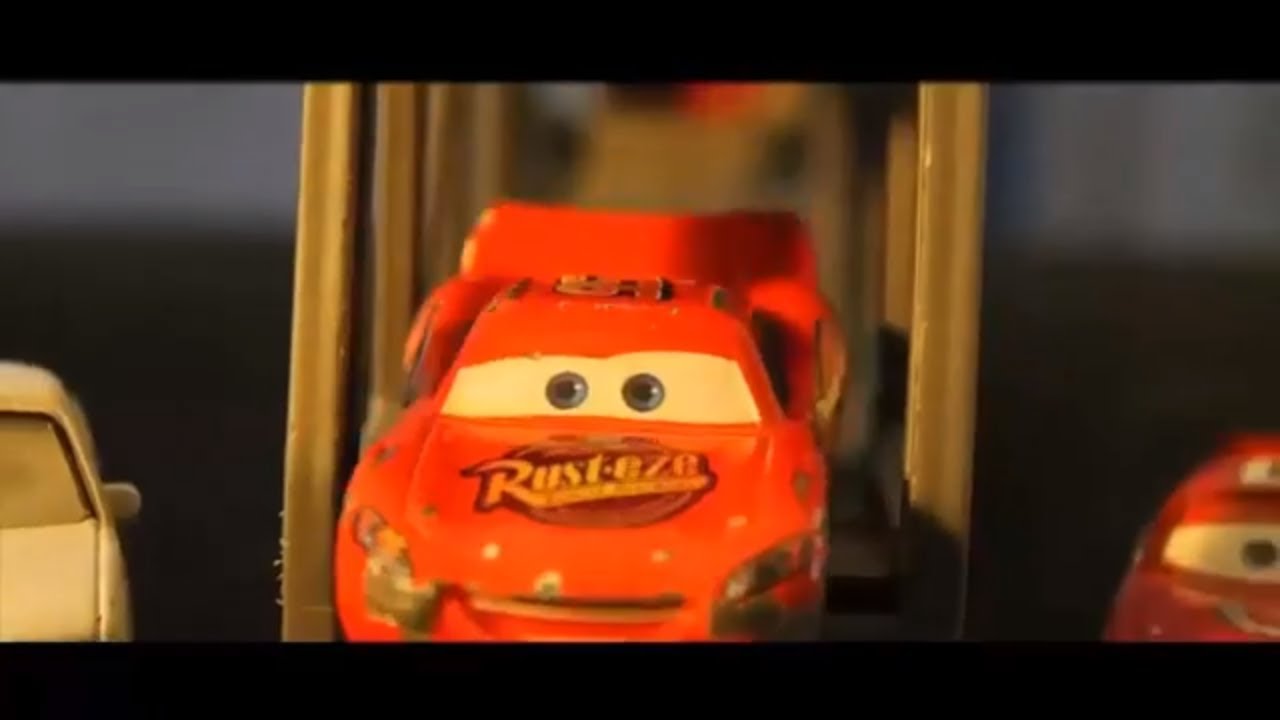 Disney Pixar Cars Stop Motion Race - YouTube