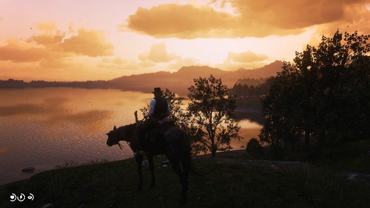 🎮 [4K] Sunset | RDR2 - YouTube