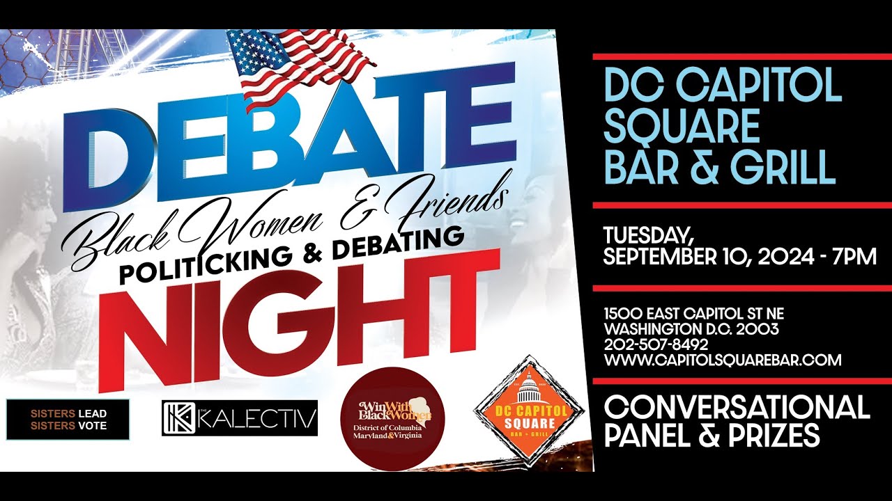 Debate Night: Black Women & Friends Politicking and Debating - YouTube