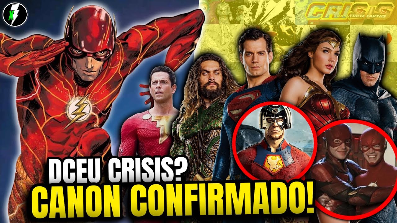 DCEU Canon Previo a THE FLASH Confirmado! CRISIS Crossover? Línea ...