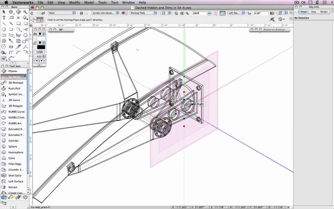 3D Elevations and Dimensioning in Vectorworks - YouTube
