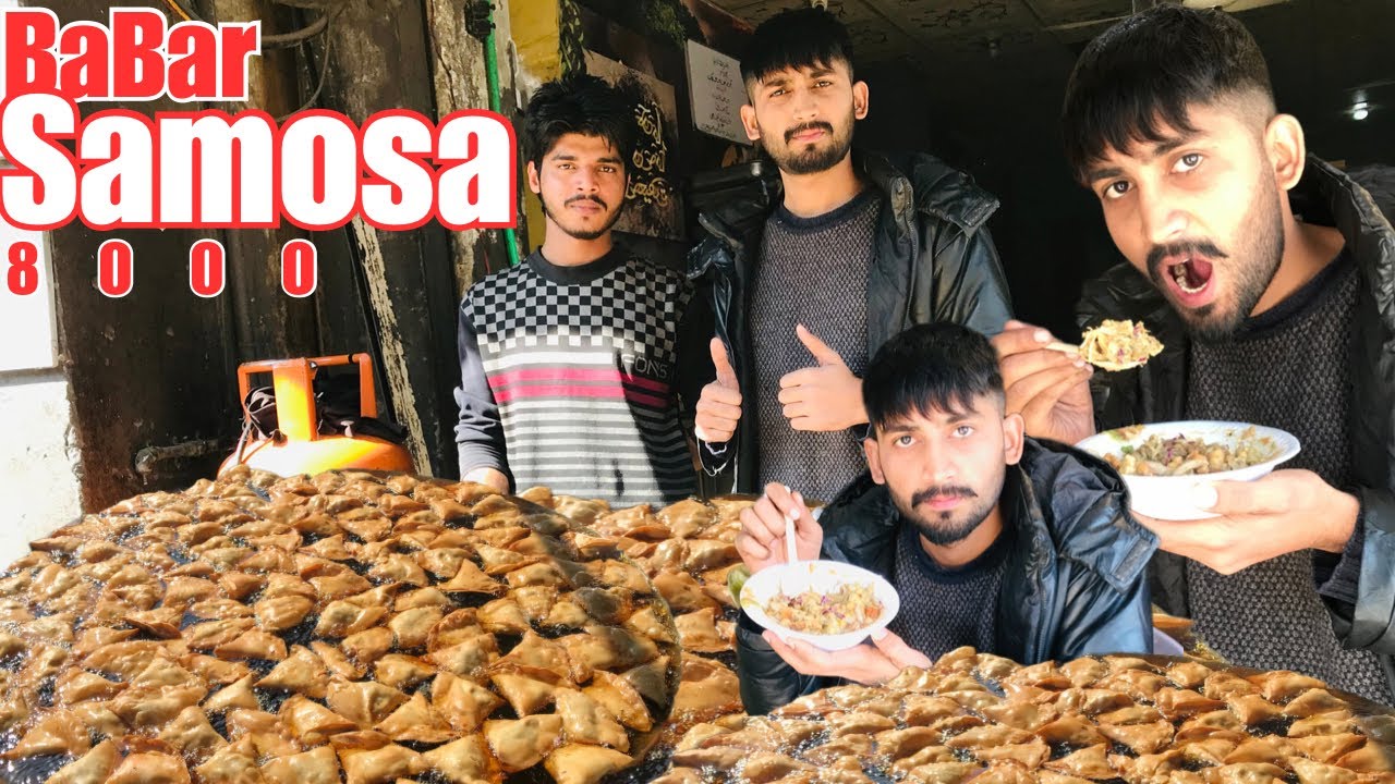 Rawalpindi Famous Babar Samosa | Daily sales 8000 Samosa | Rawalpindi ...