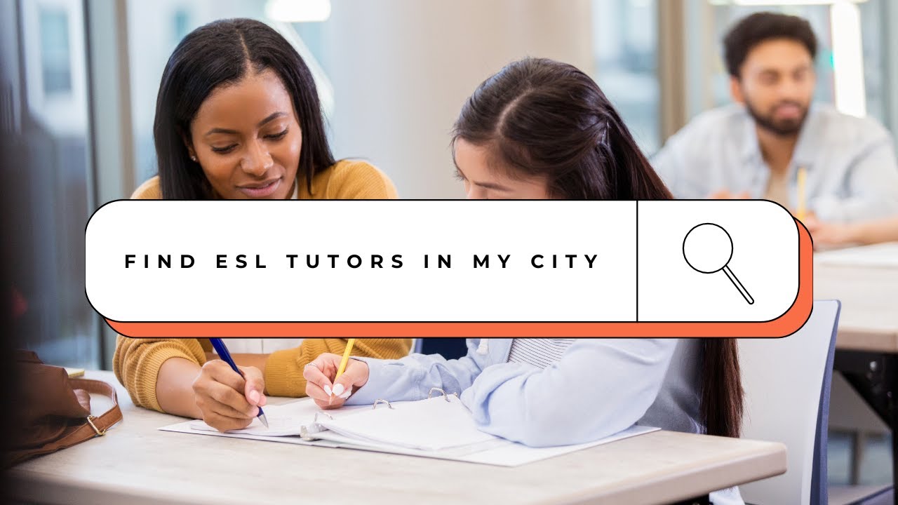 Where to find an ESL tutor (For adults) - YouTube