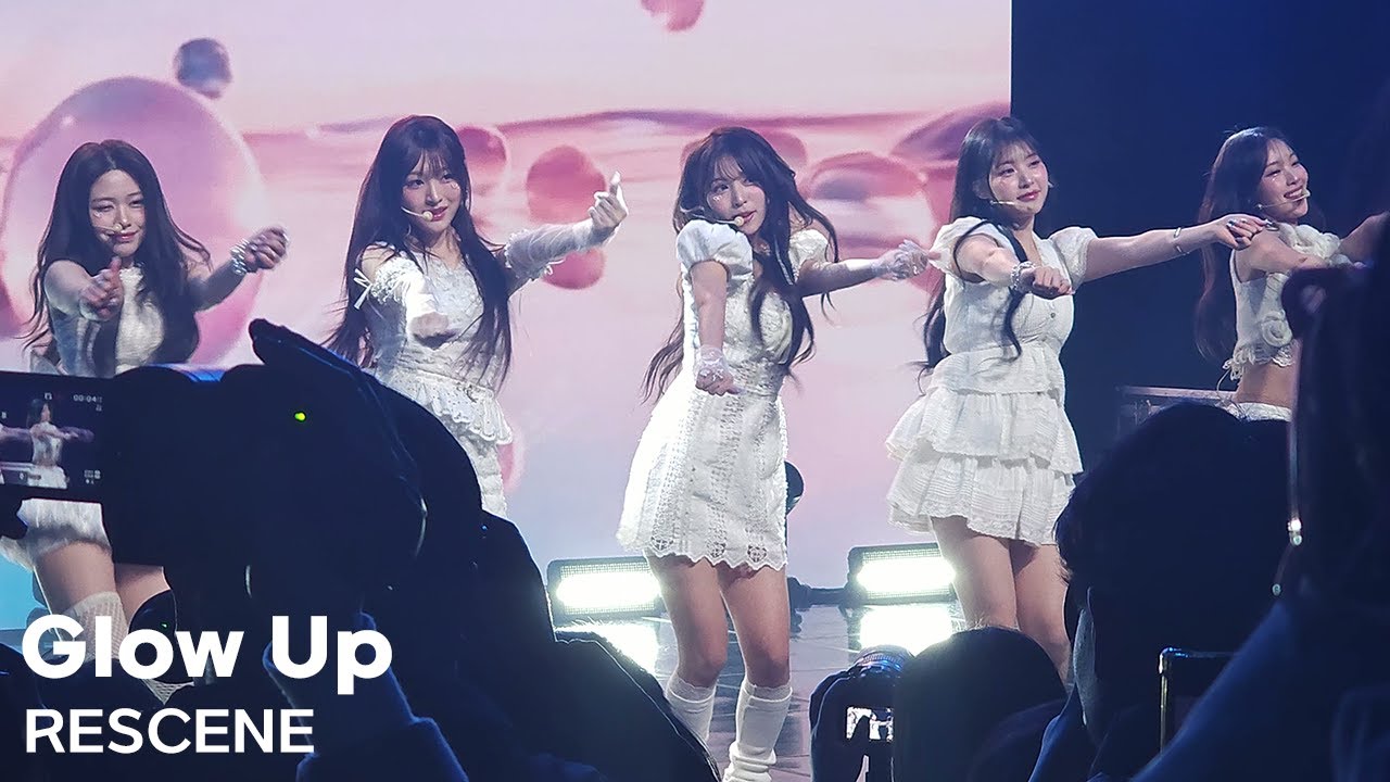 250205 리센느(RESCENE) 글로우업 컴백 쇼케이스 'Glow Up' - YouTube