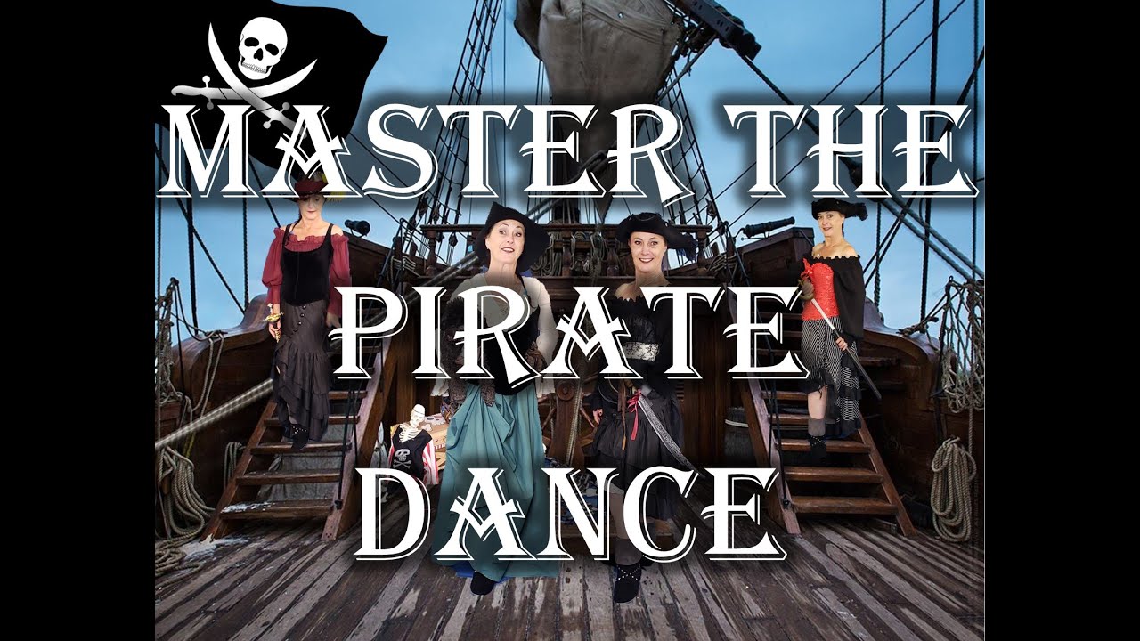 Ultimate Pirate Line Dance - The Drunken Sailor Dance How To! - YouTube
