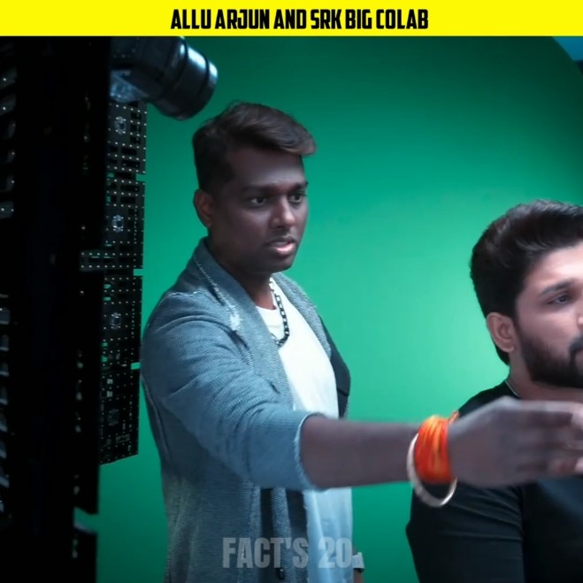ALLU ARJUN AND SRK BIG COLAB IN BOLLYWOOD FILMS #shorts - YouTube