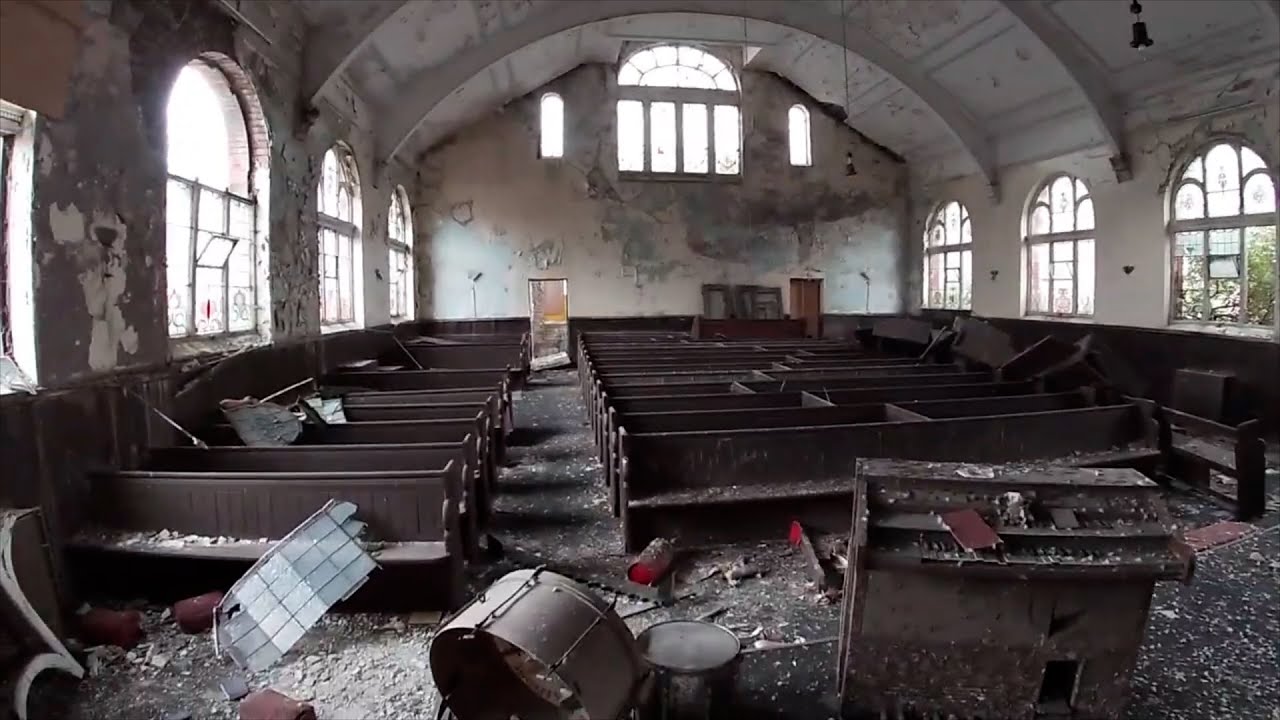 Abandoned Church With Everything LEFT BEHIND! - YouTube