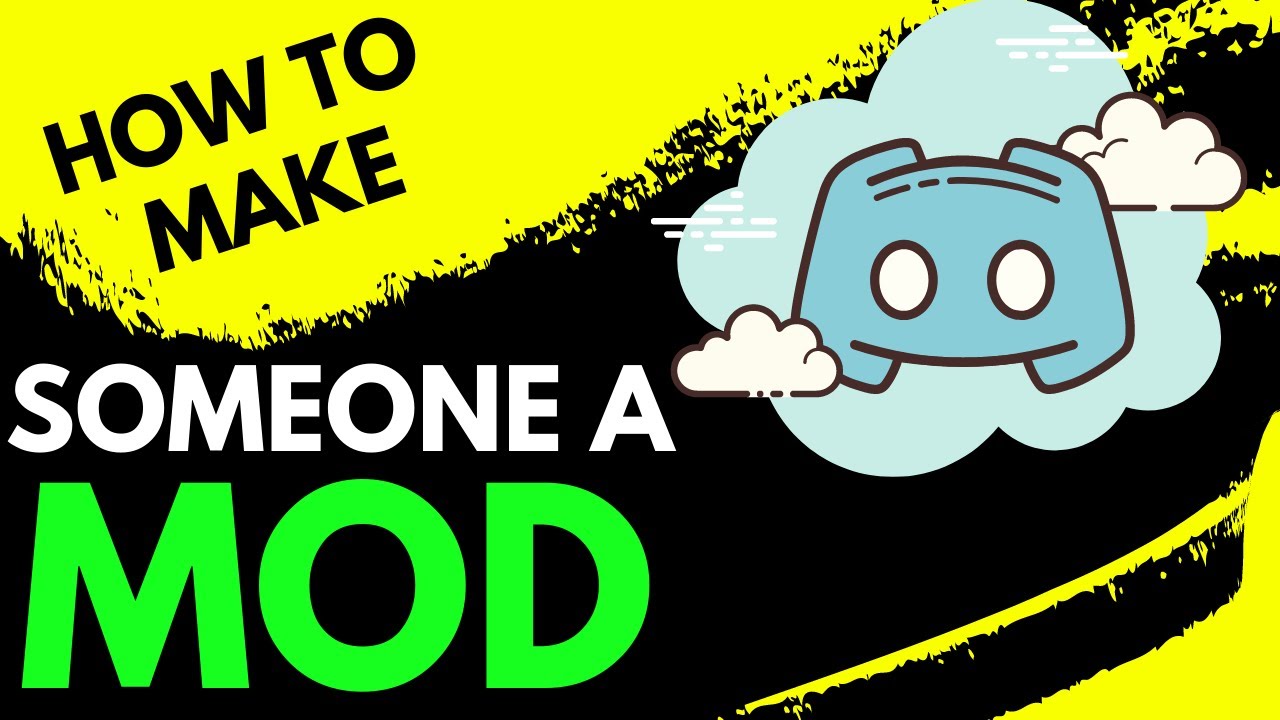 How to Make Someone a MODERATOR on a Discord Server - YouTube