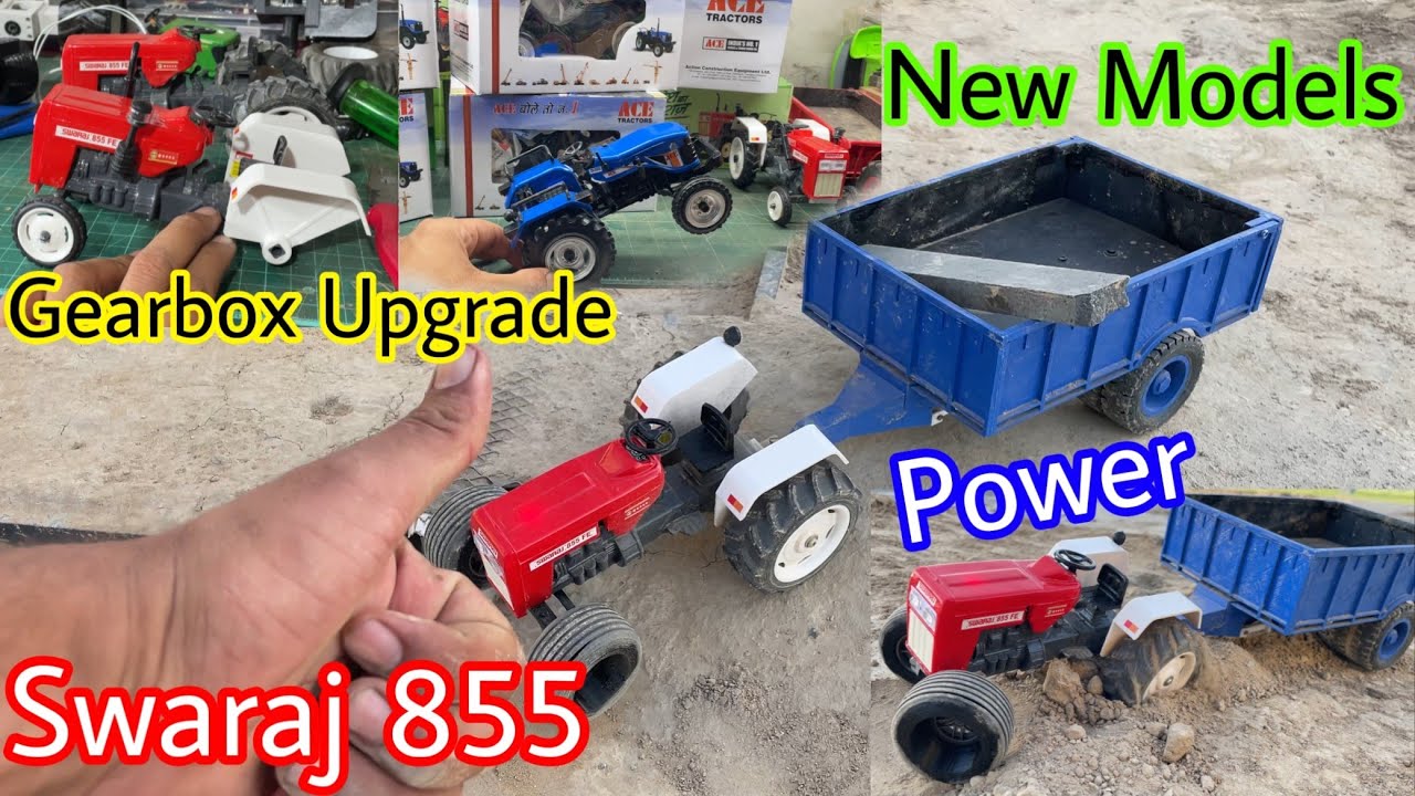 New Swaraj 855 Remote control Gearbox upgrade testing for sale and new ...